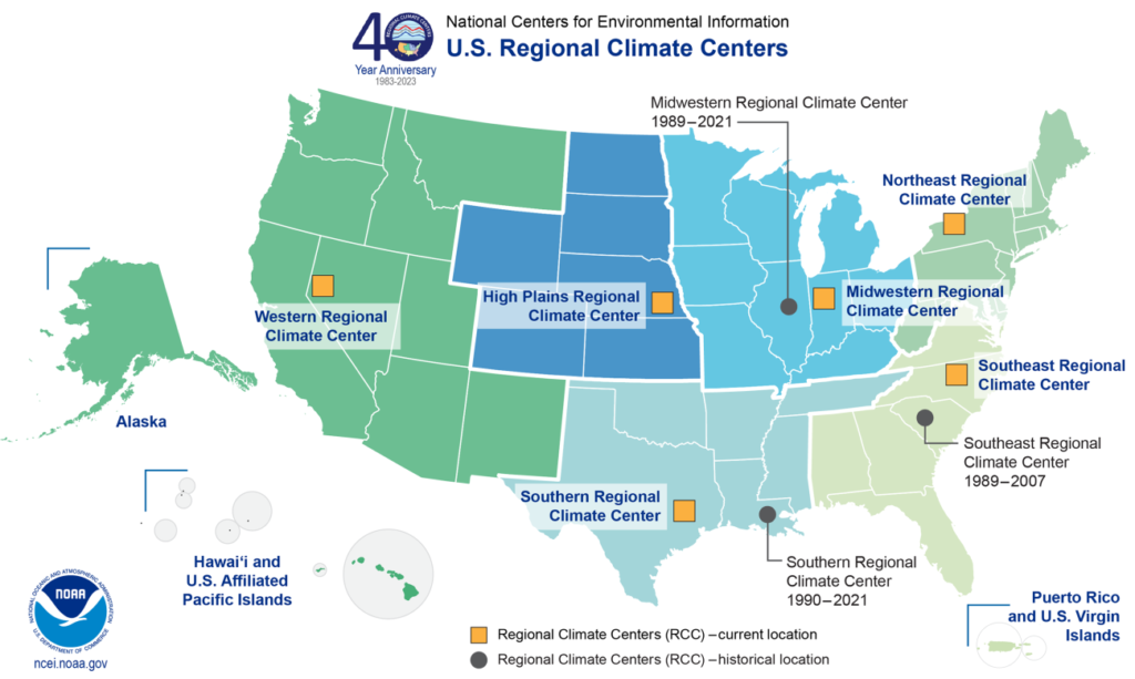 Celebrating 40 Years of the Regional Climate Center Program – SERCC