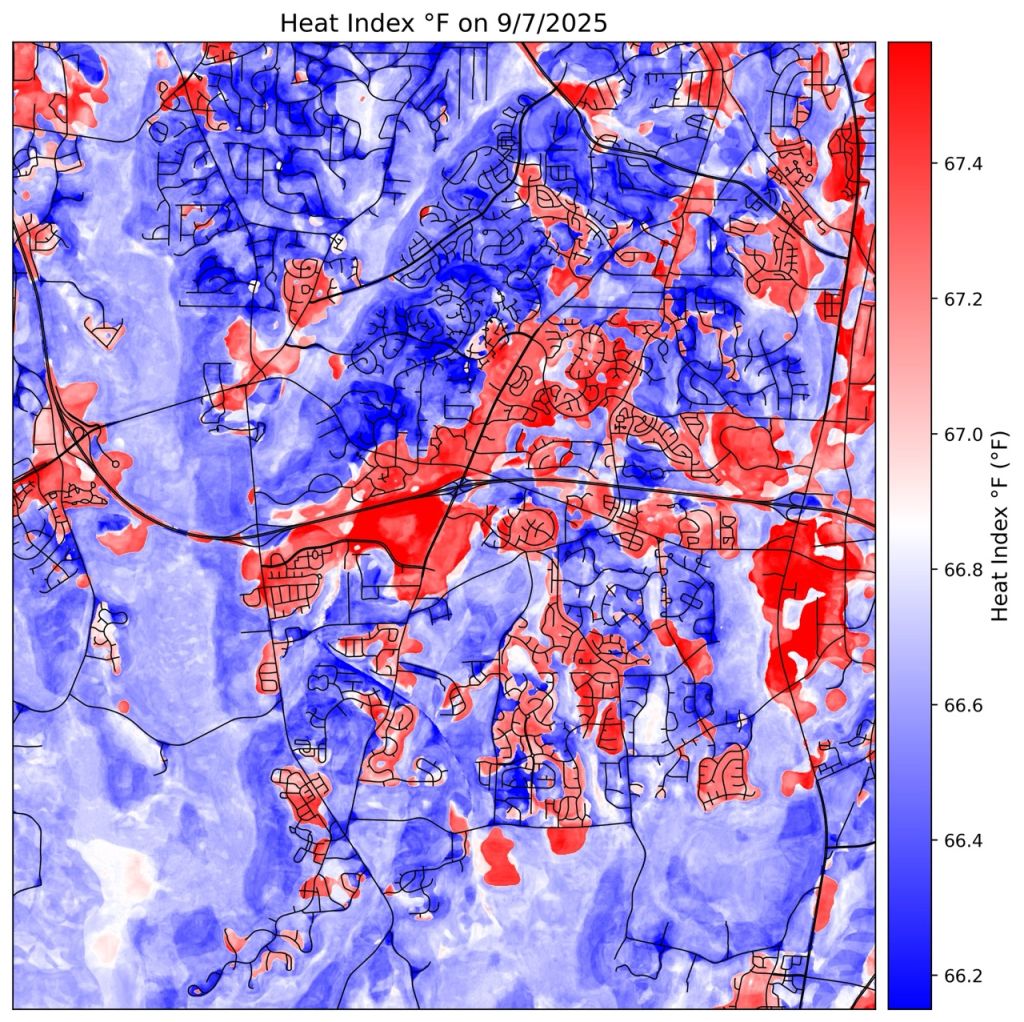 WBGT Heat Mapping Project – SERCC